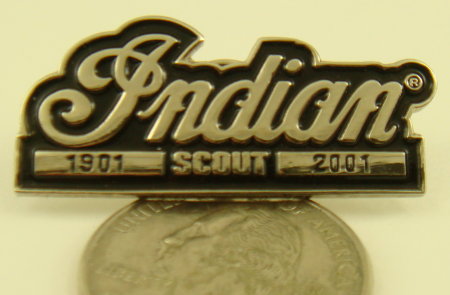 Indian Motorcycle Scout Lapel Pin
